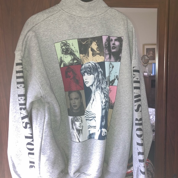 Sweaters | Taylor Swift Eras Tour Quarter Zip Limited Edition Tour ...